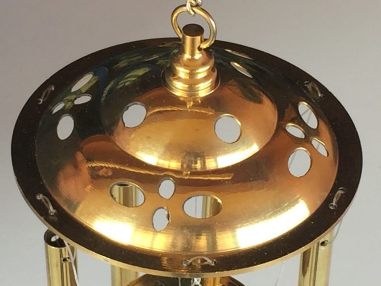 Wind Chime - 6 Rods Brass Metal From Natural Healing Home